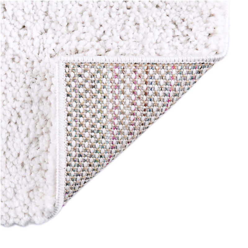 Tapete Shaggy Elite Blanco - NU Espacios